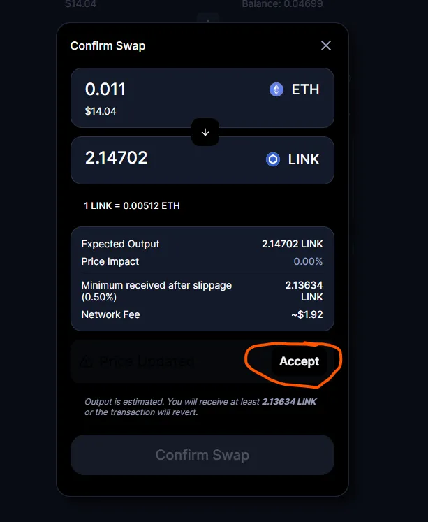 Xchange Swaps | X7 Finance